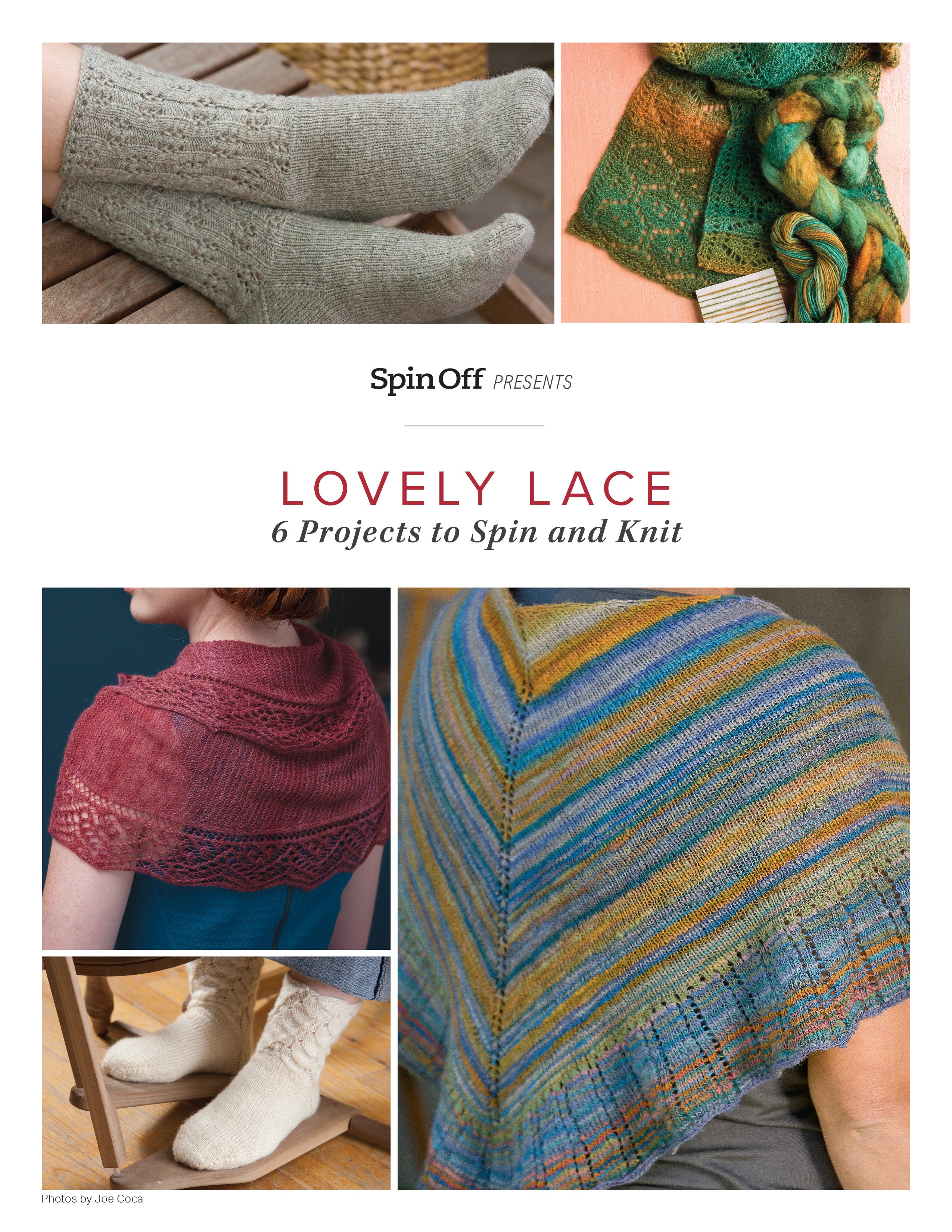 Lovely Lace: 6 Projects to Spin and Knit eBook – Long Thread Media