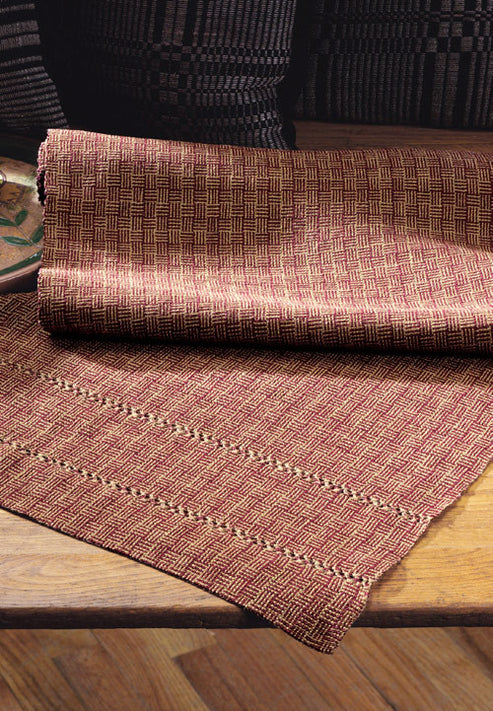 Log Cabin Runner Weaving Pattern Download – Long Thread Media