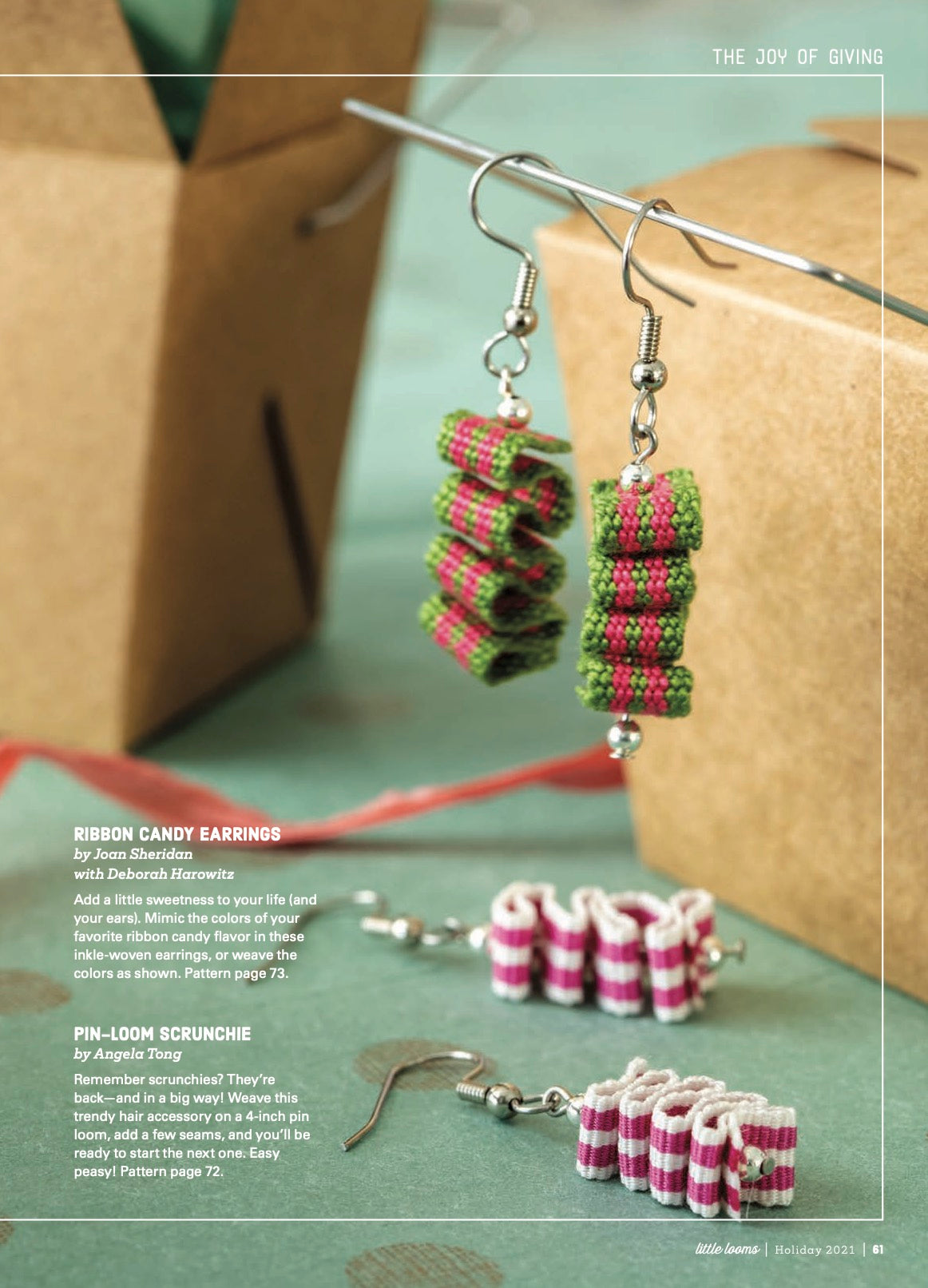 Easy Weaving with Little Looms Holiday 2021 – Long Thread Media